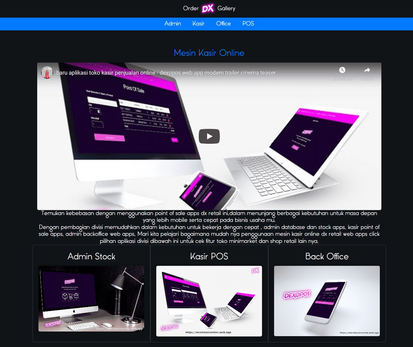 New Modern Dark React website Themes